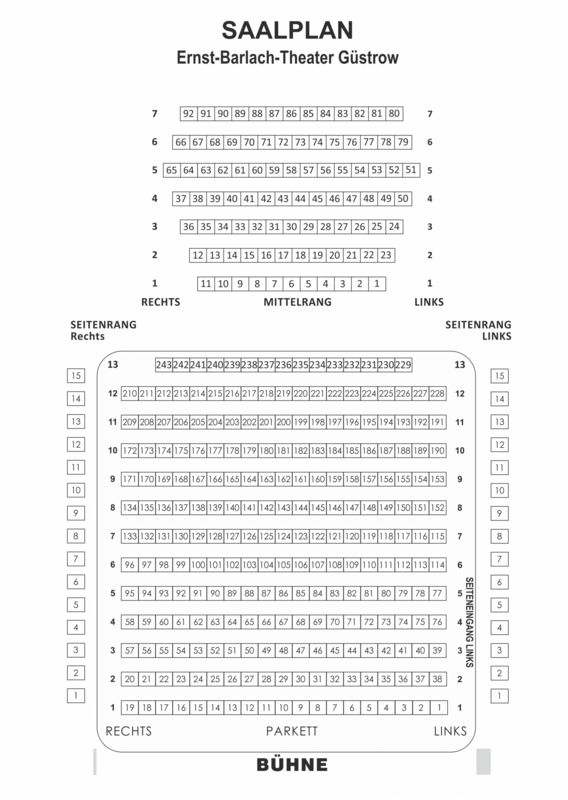 Saalplan | Ernst-Barlach-Theater Saalplan | Ernst-Barlach-Theater